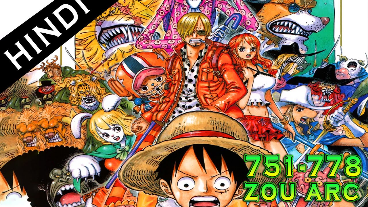 One Piece Zou Arc Episode 751 To 778 in HINDI Explained #onepiece # ...