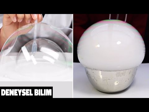 Kabarcıklarla Deney Yapın | Evde Eğlenceli Deneyler | Deneysel Bilim- Lab 360