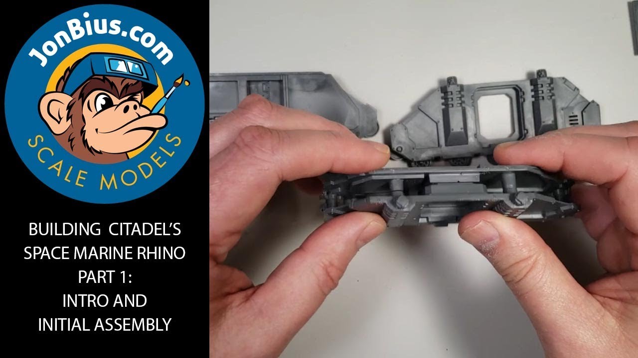 Building Citadel's Warhammer 40K Rhino, Part 1: Introduction and ...