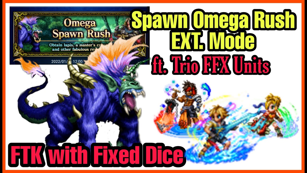 Omega Spawn Rush EXT | FTK Clear All Missions | Let's Gacha Damage - YouTube