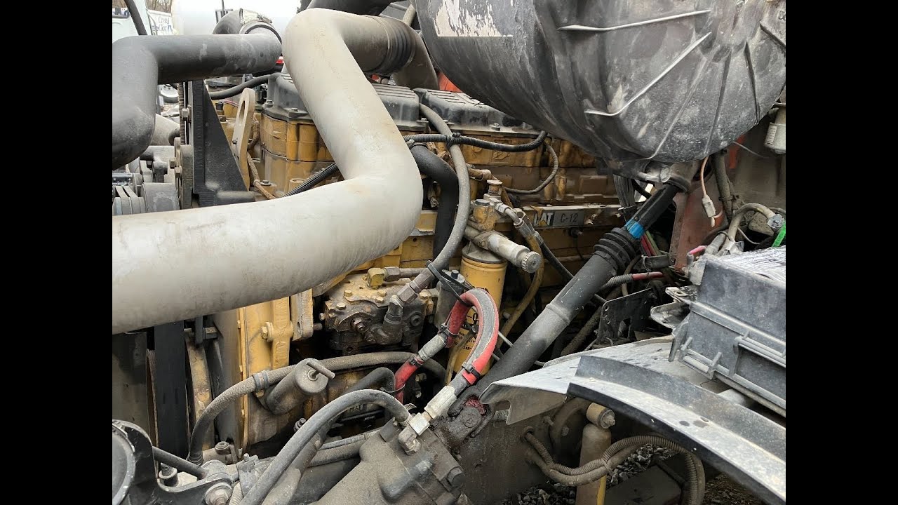 2001 CAT C12 Engine Assembly - 25619808 - YouTube