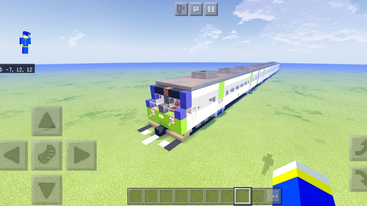 [Minecraft 재현] 대한민국 최후의 통근열차 CDC 디젤동차 만들기 - YouTube