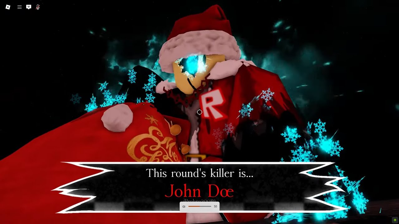 SPREADING Christmas spirit as santa! In roblox, forsaken - YouTube