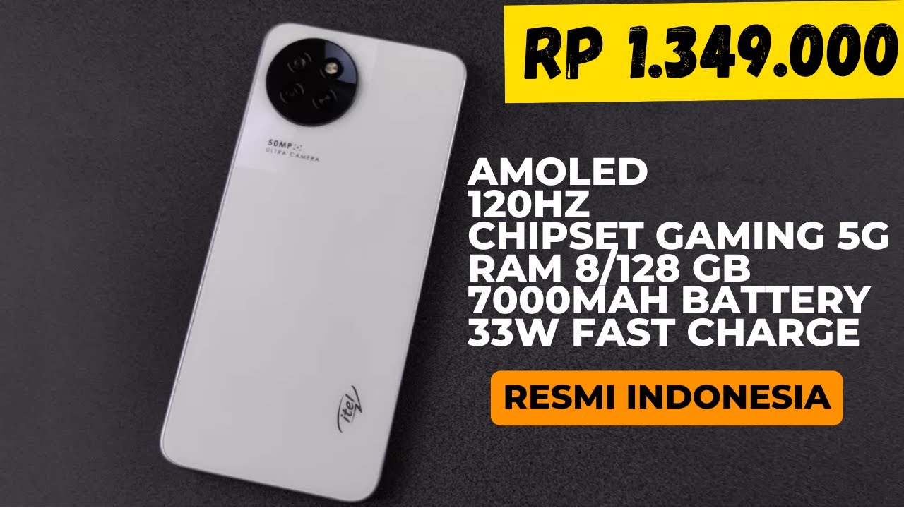 HP GAMING HARGA 1 JUTAAN DAPET CHIPSET 5G, LAYAR 120HZ AMOLED, BATRE ...