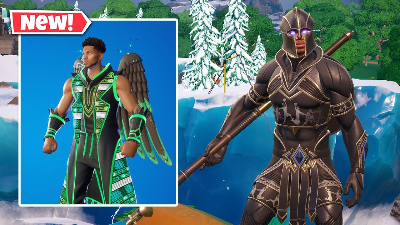 NEW HOPLITE GIANNIS Skin Gameplay in Fortnite! (Giannis Antetokounmpo ...