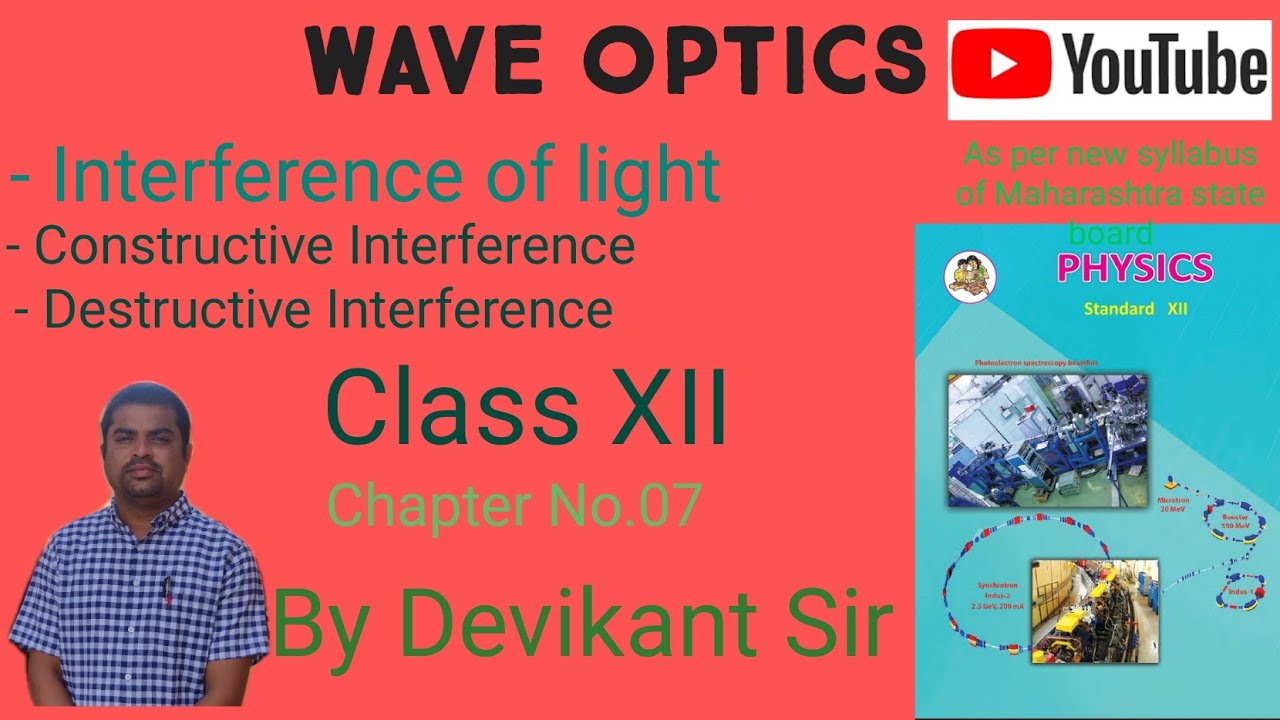 Wave Optics: Interference of light and its type - YouTube