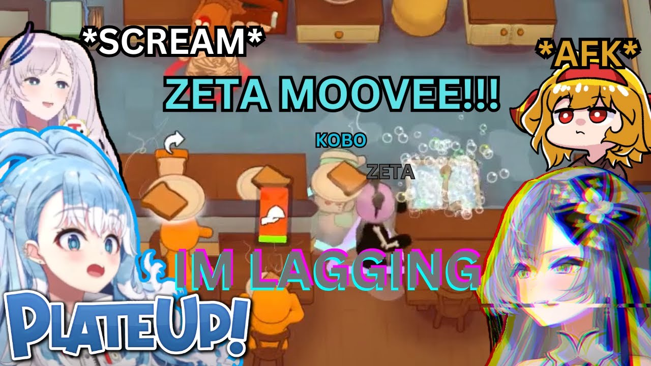 [Hololive English Sub] HoloHero Chaos Cafe - PlateUp [Highlight] - YouTube