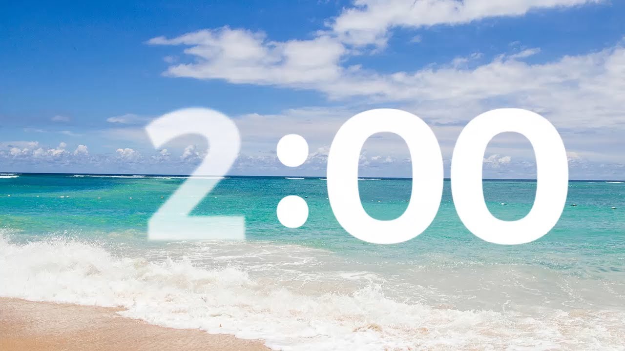2 Minute Countdown Timer & Alarm [for work/study] - YouTube