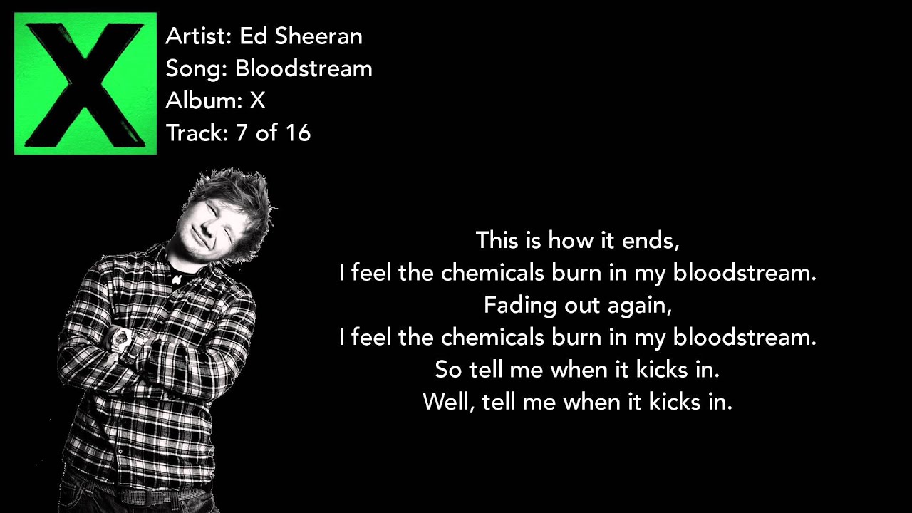 Bloodstream - Ed Sheeran Lyrics - YouTube