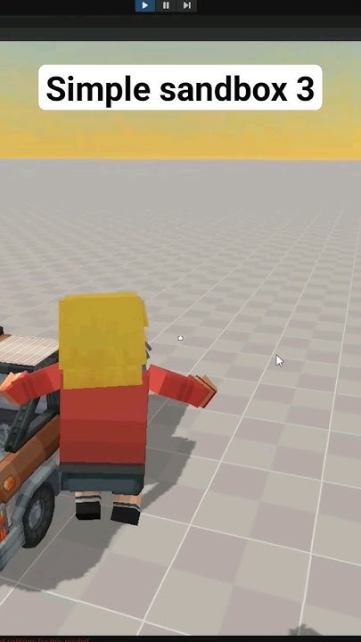 Simple sandbox 3 new update 4.6 new ai cars update ССБ3 машины с искусственным интеллектом # ...