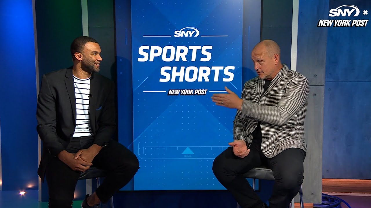 Exclusive interview with New York Rangers legend Adam Graves - YouTube