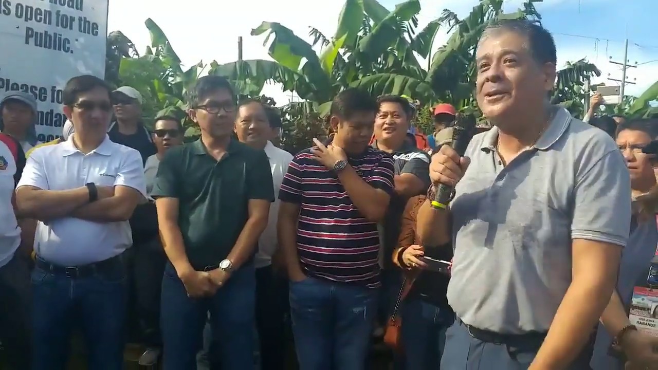 Antonio Lagdameo Jr. TADECO ROAD IS NOW OPEN. 10.24.19 (Davao Del Norte ...