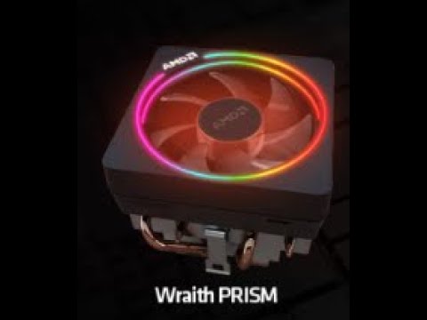 AMD Wraith PRISM Cooler mounting Install. - YouTube