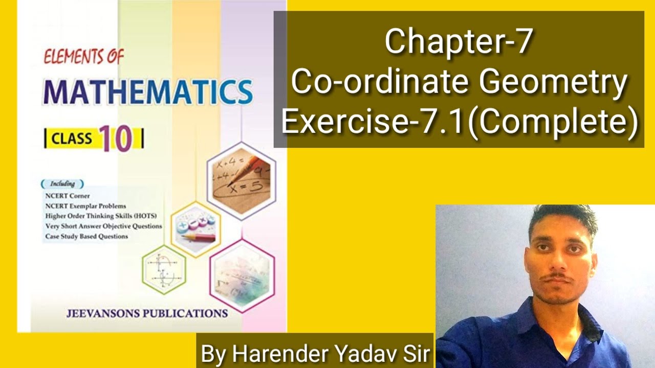 Exercise-7.1(complete) | Class-10th | Elements of Mathematics | Chapter ...