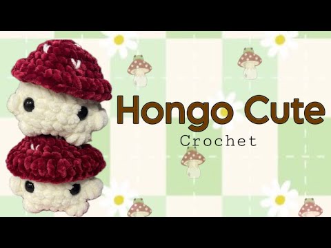 Hongo Cute Tejido a Crochet |Amigurumi |Tutorial| - YouTube
