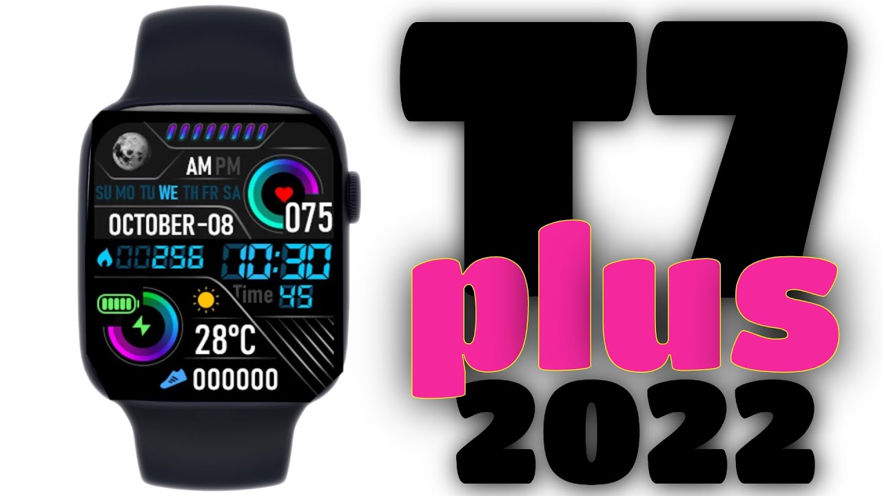T7 PLUS 2022 Smartwatch 1.75" Test completo UAOOOT7PLUS - YouTube