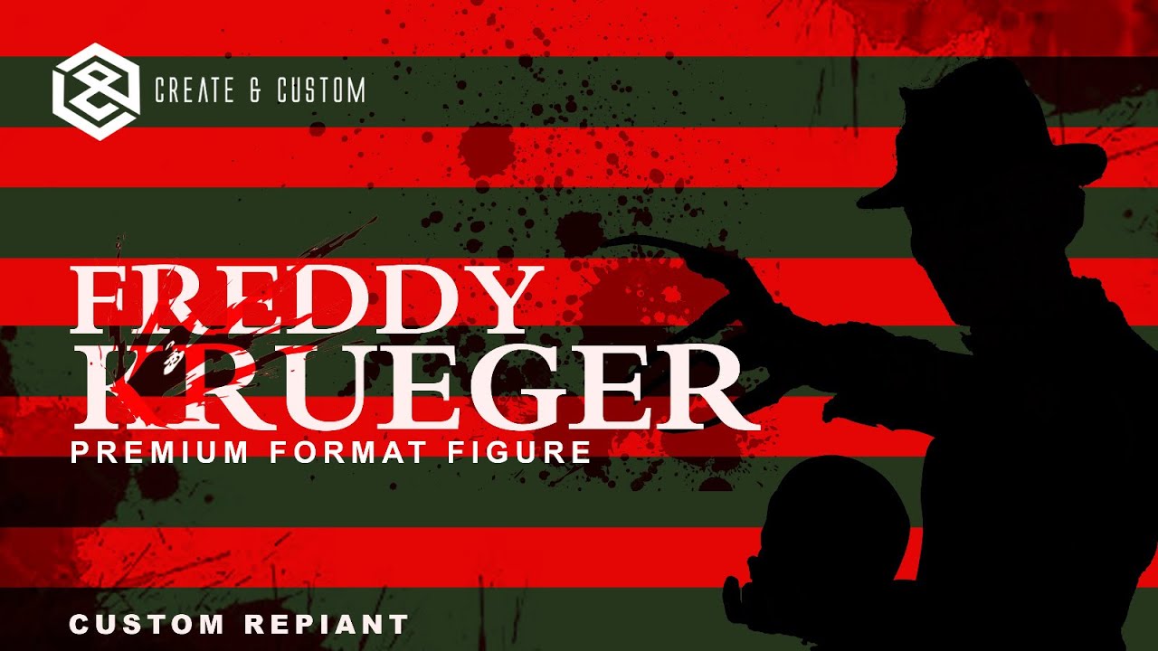 Sideshow freddy krueger premium format figure CUSTOM - YouTube