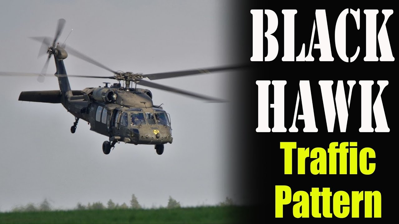 UH 60 Black Hawk Helicopter Traffic Pattern - YouTube