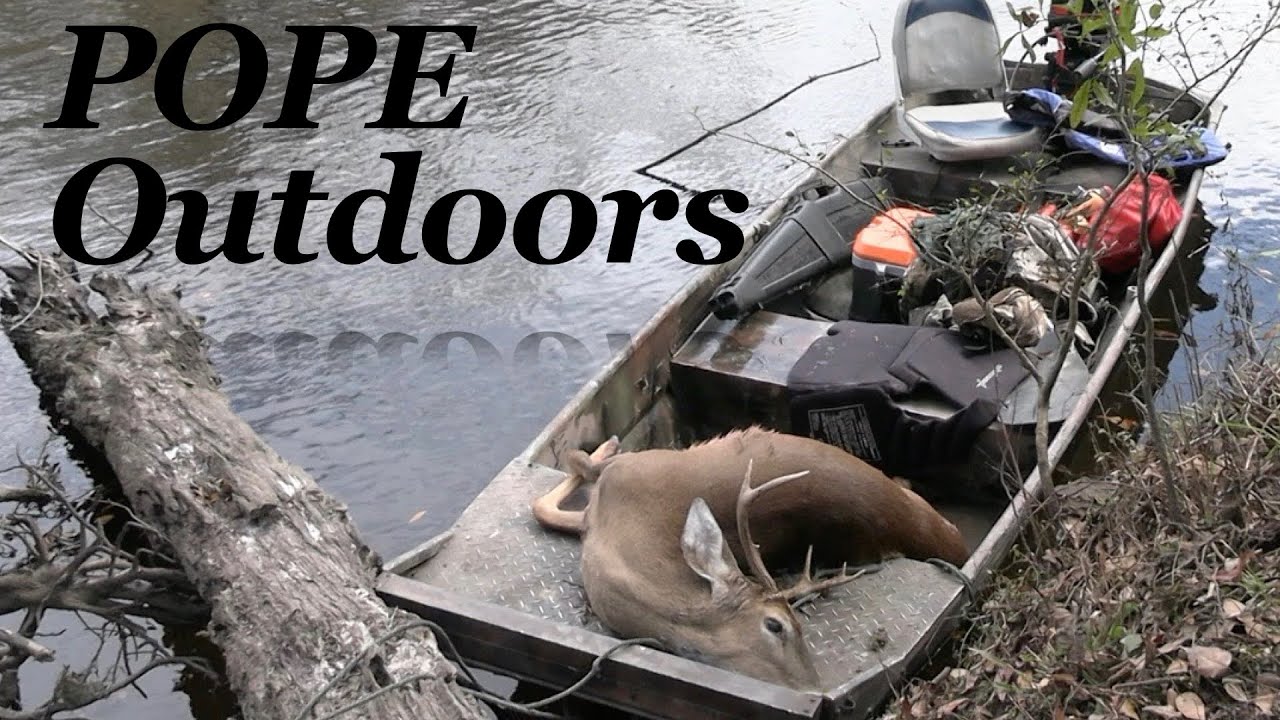 January RUT ACTION! Buck Gets a Boat Ride - YouTube