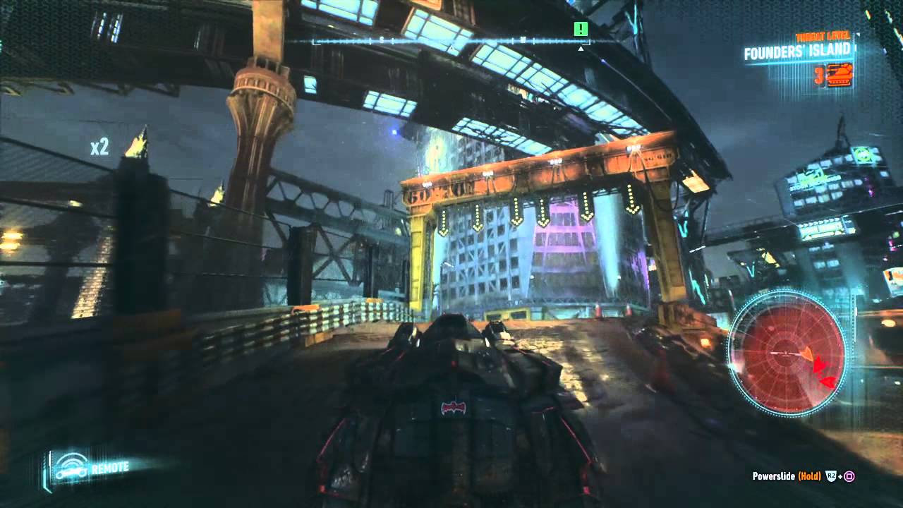 BATMAN™: ARKHAM KNIGHT Destroy 5 Cobra Tanks - YouTube
