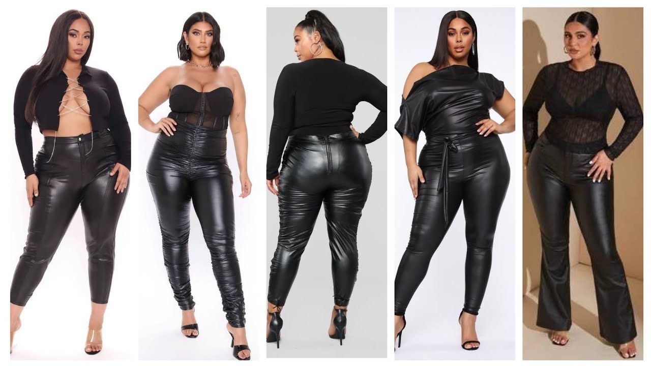 26 March 2025 Ultra Gorgeous Fantastic Influencer Leather Fashion ...
