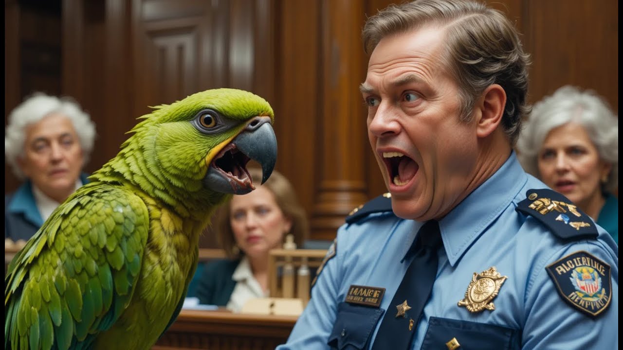 Parrot Vs Cops: Talking Parrot Goes Viral After Confronting Police ...