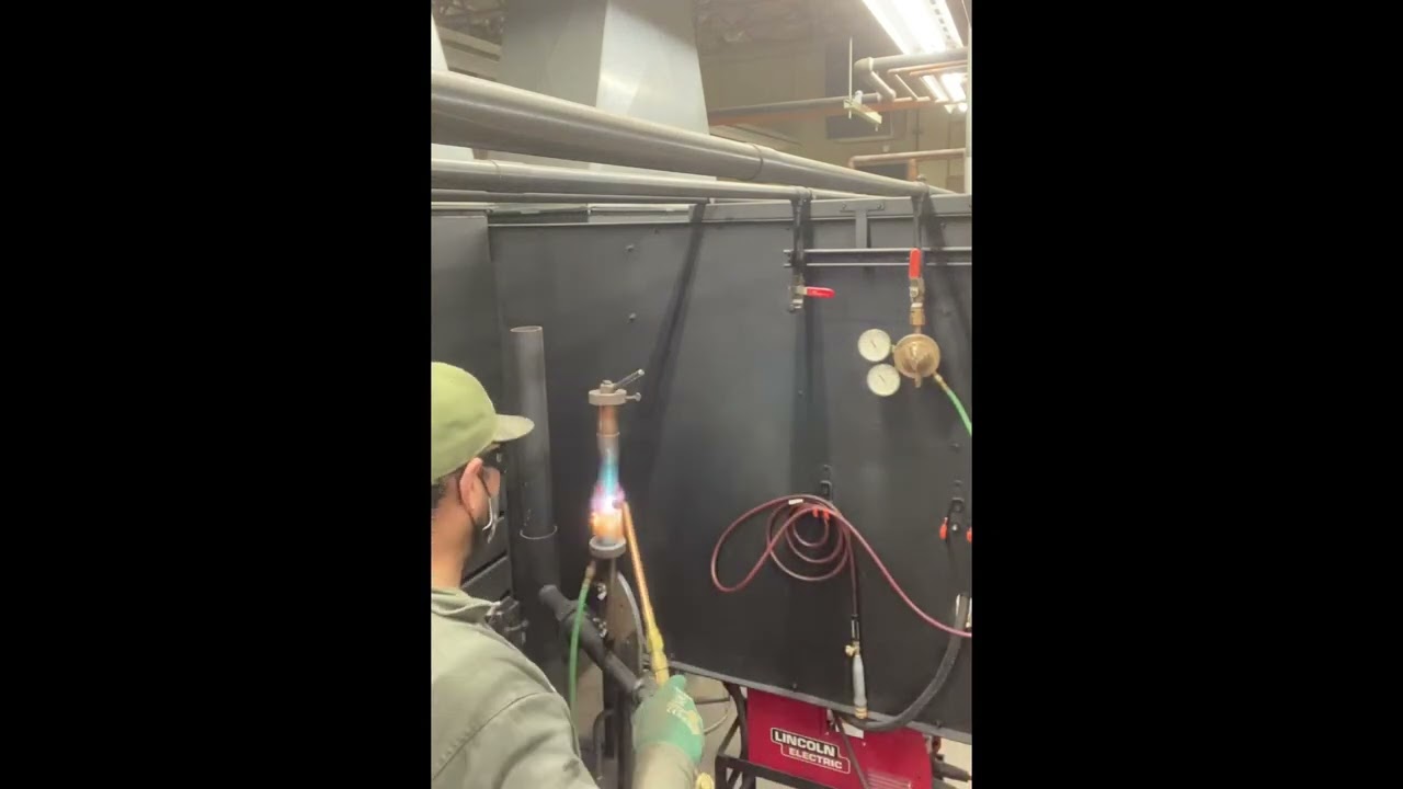 Med gas brazing cert - YouTube