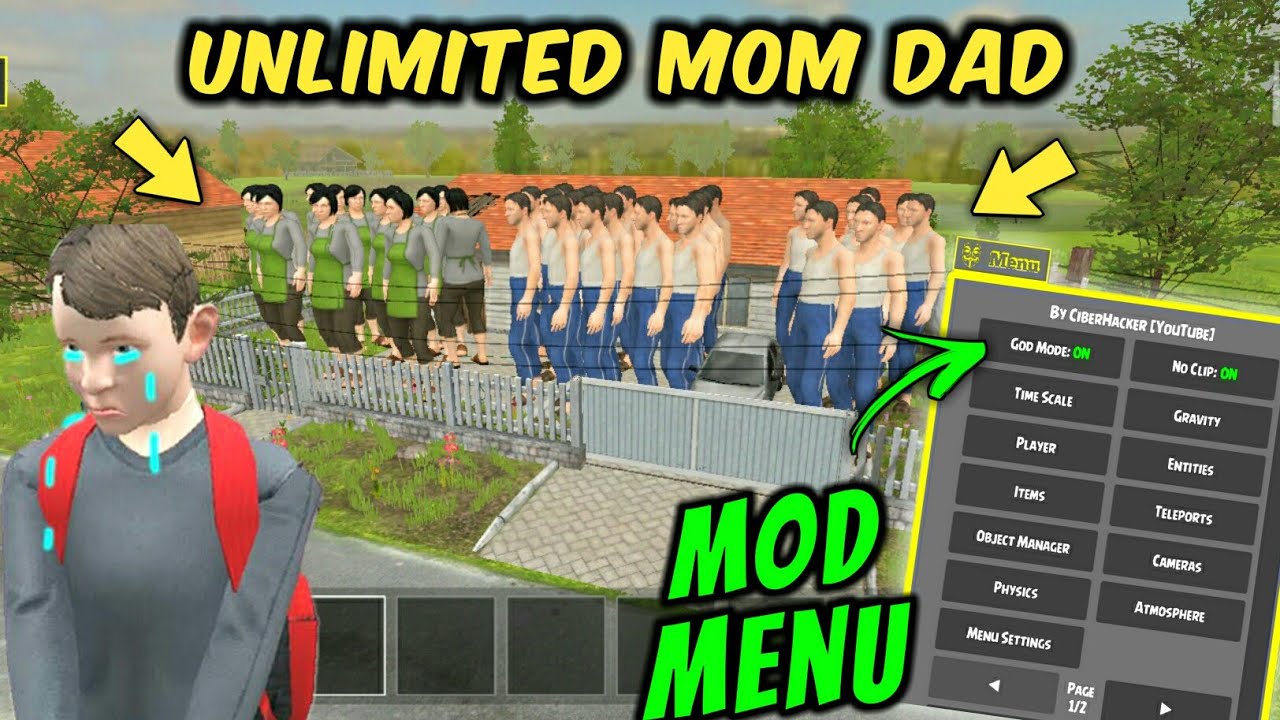 Schoolboy Runaway Act 1 Escape (Mod Menu) Biggest Unlimited Mom dad ...