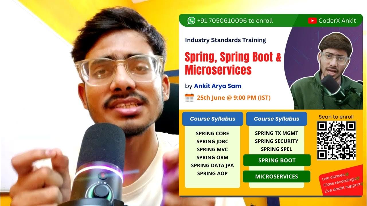 spring boot and microservices course update 🧑‍💻 - YouTube