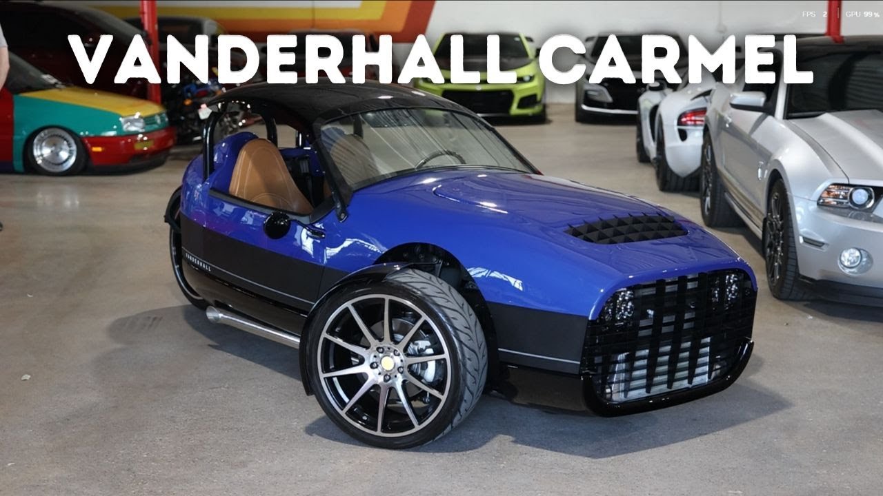 Vanderhall Carmel - The Best 3 Wheel on the Market - YouTube