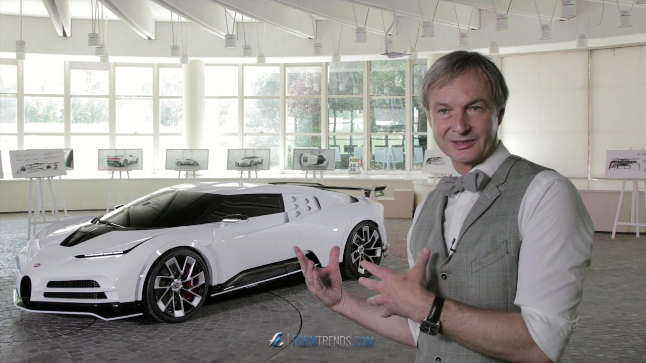 Bugatti Head of Design on the Centodieci Project - YouTube