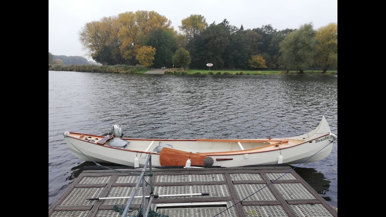 Bau eines Segel - Kanu , building an outrigger sailing canoe; Trimaran ...