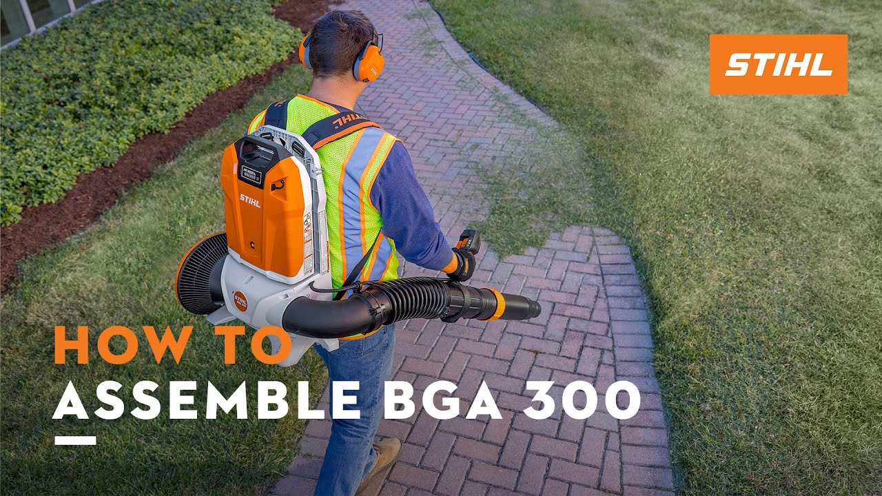 How to Assemble: BGA 300 | STIHL Tutorial - YouTube