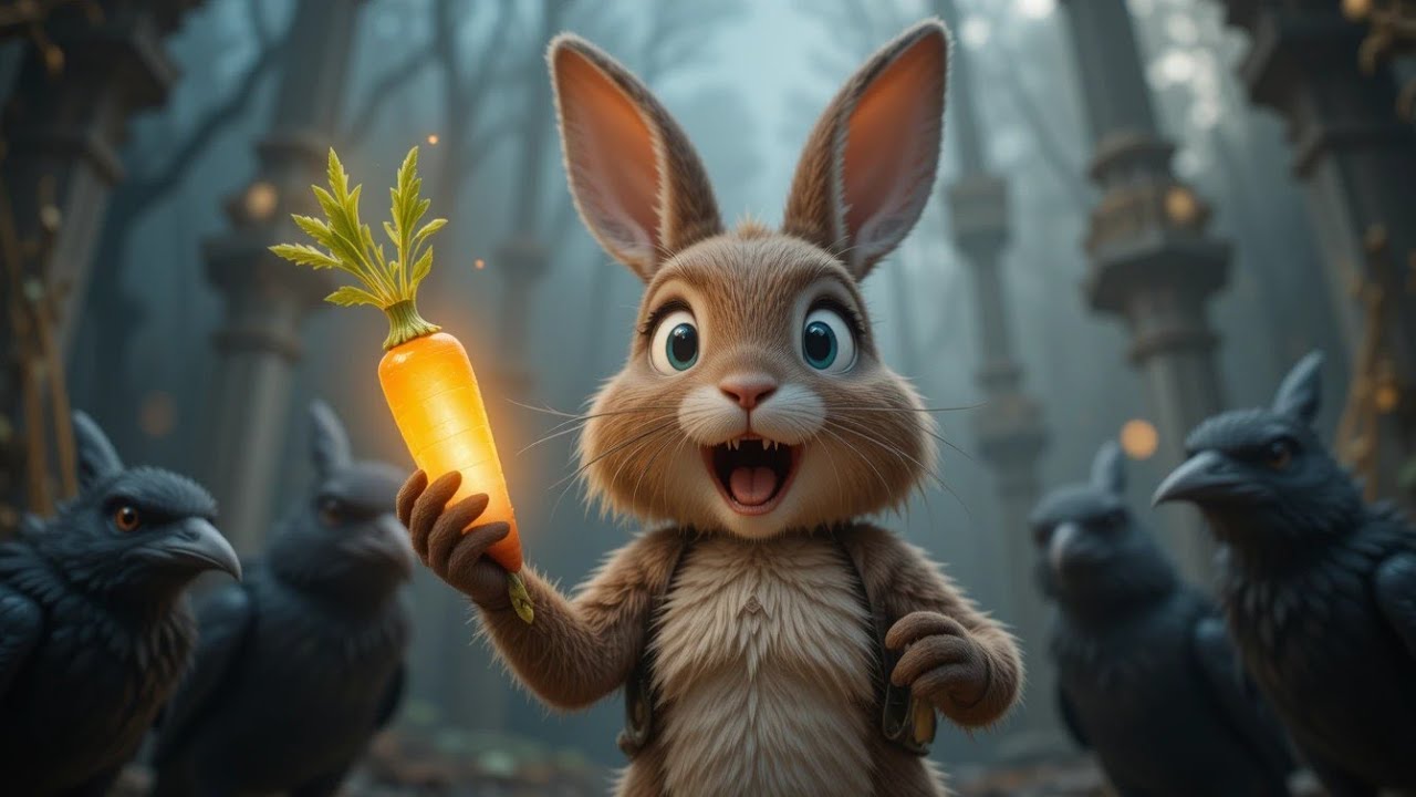 The Magical Carrot Farm: A Rabbit’s Battle Against Greedy Crows | Kids ...