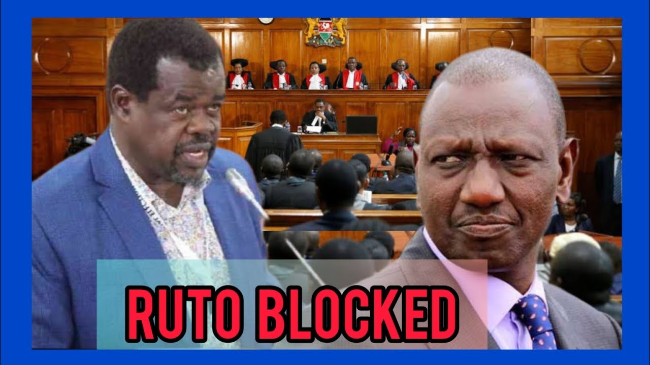 RUTO stressed in USA as OKIYA OMUTATA blocks his FINANCE BILL 2024 ...