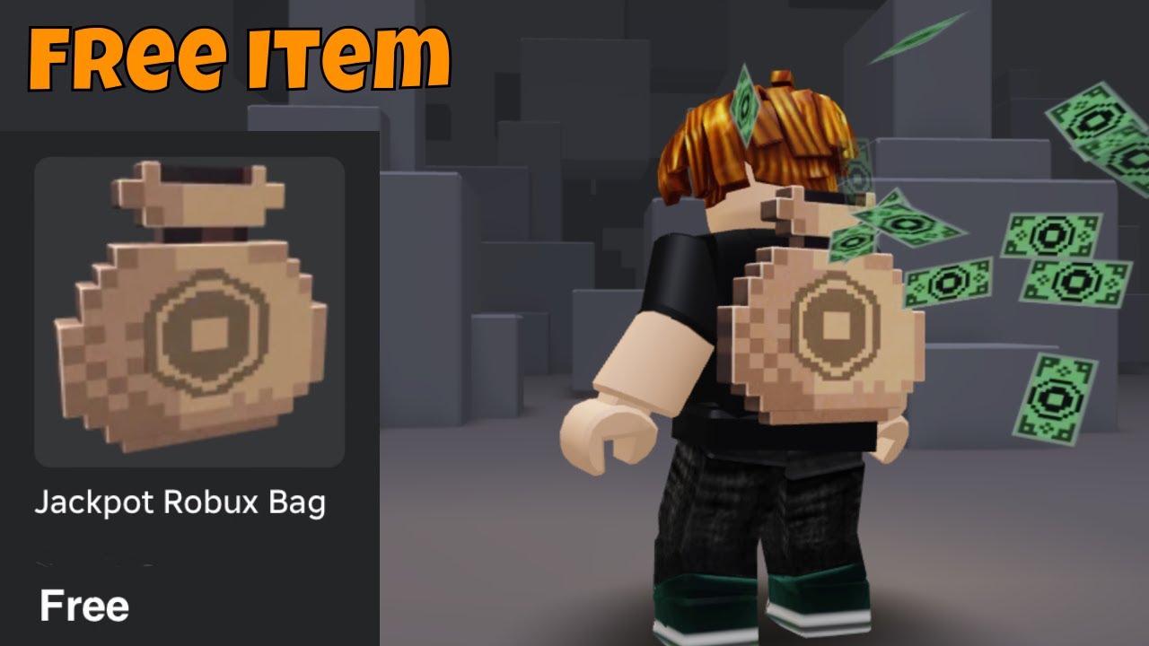 Free Roblox Gift Card Items! How To Get Jackpot Robux Bag | Roblox Gift ...