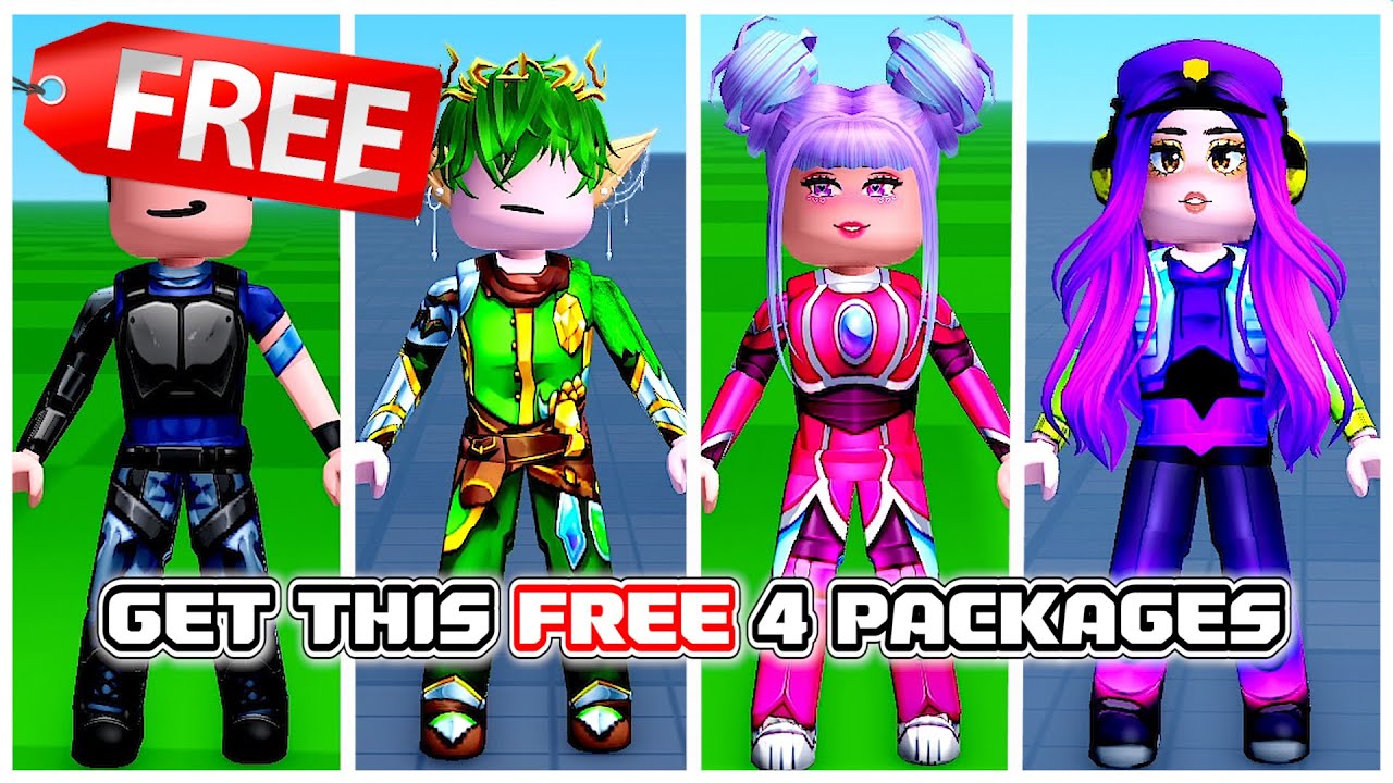 🔴Roblox สอนรับของฟรีใน 2 วิ ได้ถึง💥4 ชุดเเชมเปี๊ยน!💥GET THIS FREE 4 ...