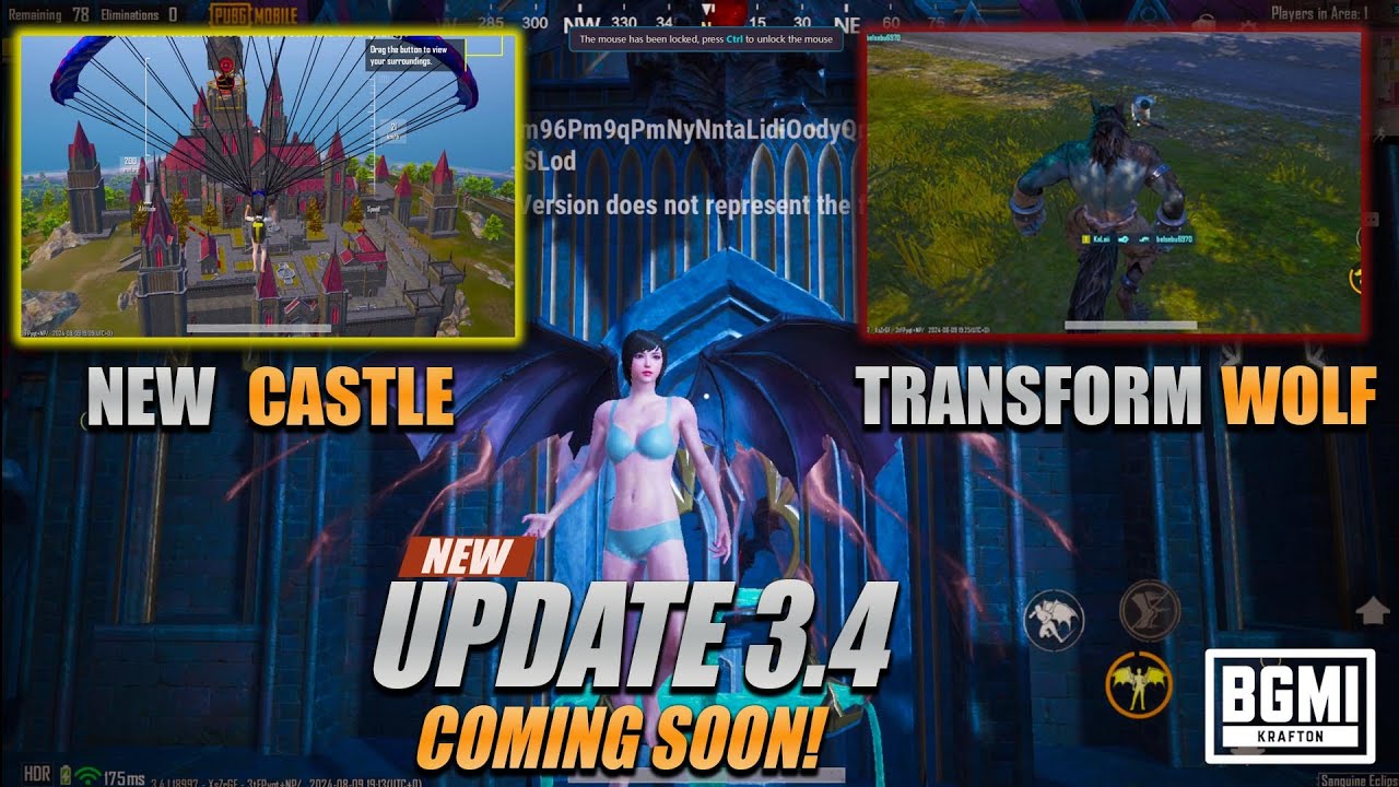 PUBG aka BGMI 3.4 UPDATE - WEREWOLF & VAMPIRE 🐺 - YouTube