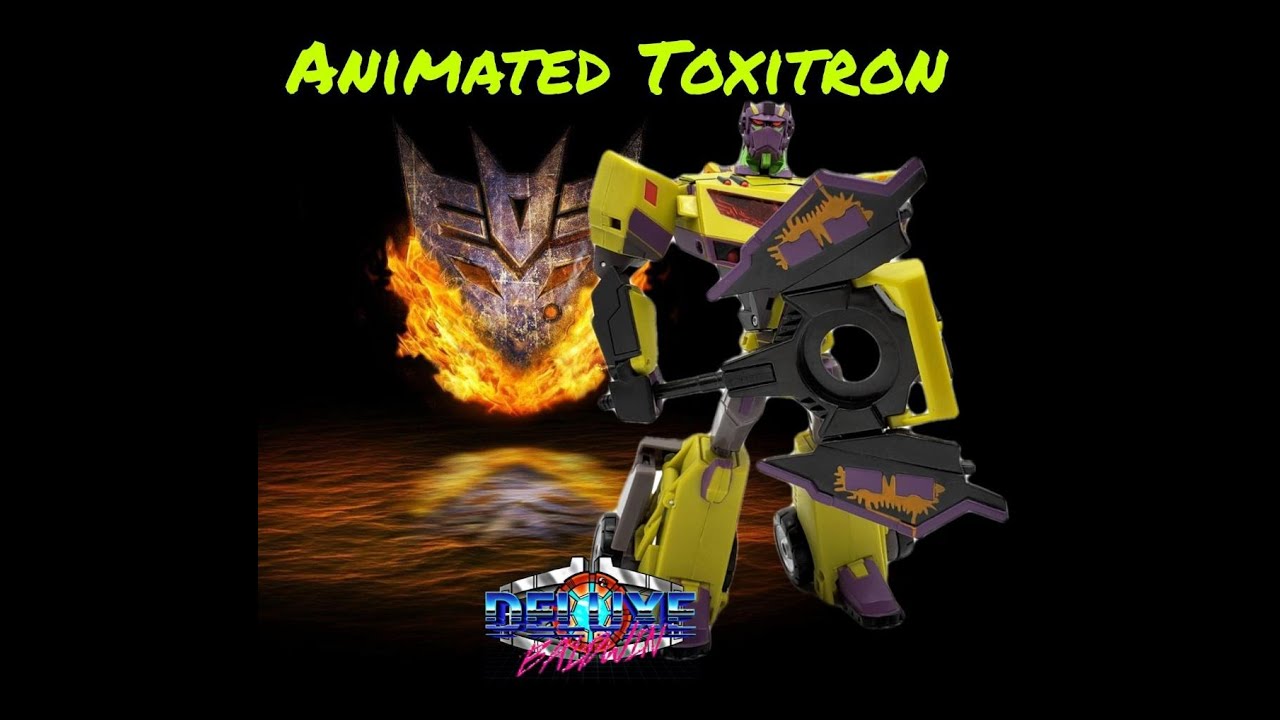 Animated Toxitron Transformer Review! (2011 Botcon Exclusive) - YouTube