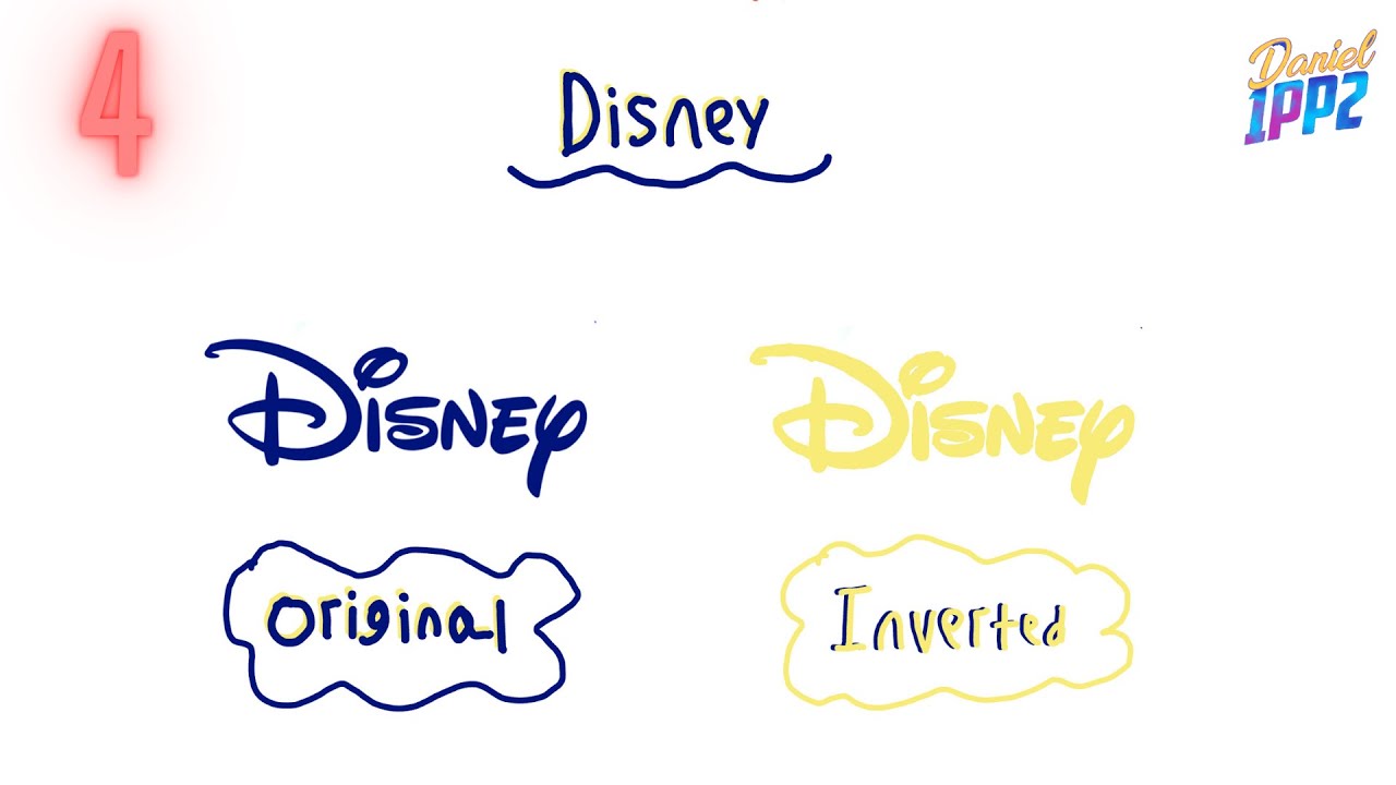 INVERTED Logos (4) - Disney Logo - YouTube