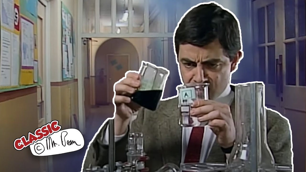 A Science Experiment Gone Wrong | Mr Bean Funny Clips | Classic Mr Bean ...