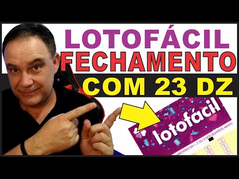 ENSINEI MESMO! Como Fazer Um Fechamento Para Lotofácil Com 23 Dezenas