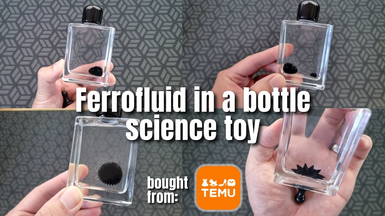 Ferrofluid Magnetic Liquid Toy - YouTube