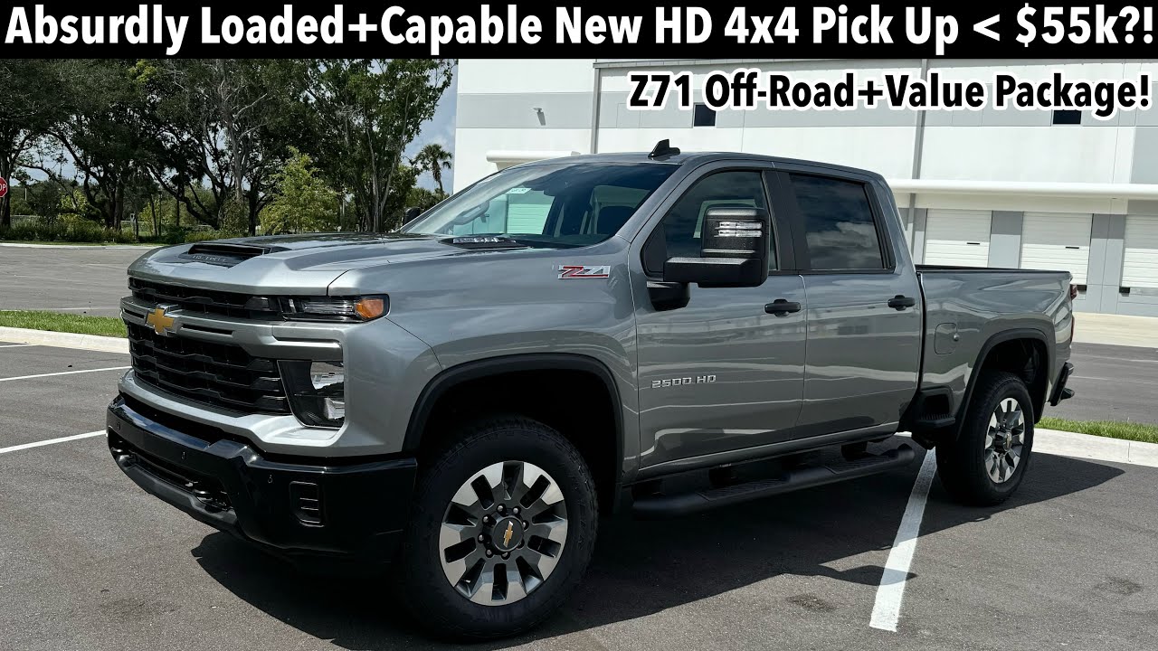 2025 Chevy Silverado 2500 Custom TEST DRIVE FULL REVIEW YouTube