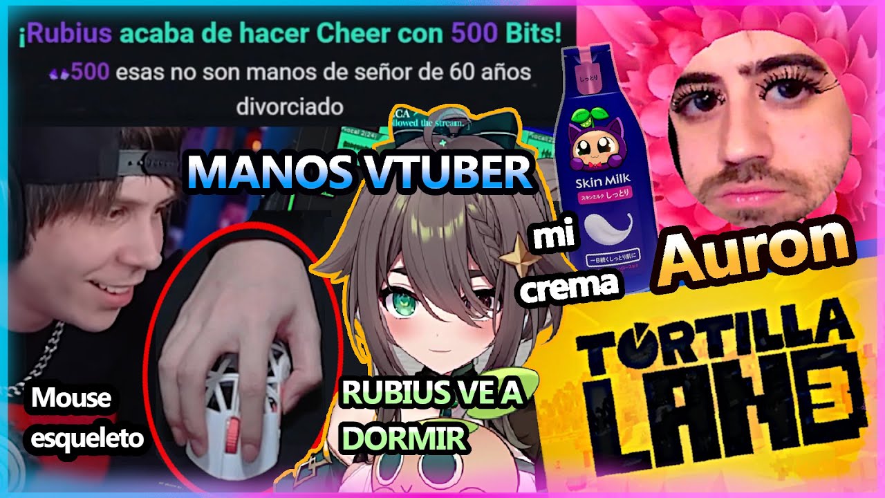 Meica descubre TortillaLand y Rubius aparece y reacciona a sus manos ...