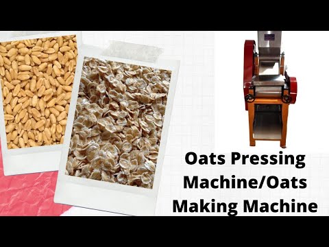 OATS PRESSING MACHINE/OATS MAKING MACHINE/OATS FLAKES/BARLEY PRESSING MACHINE/CHANA PRESSING MACHINE