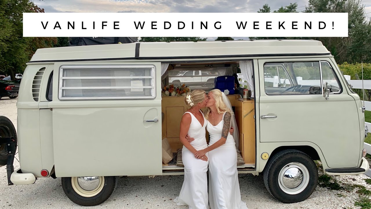 VAN LIFE WEDDING WEEKEND! My sister ties the knot on Cape Cod - YouTube
