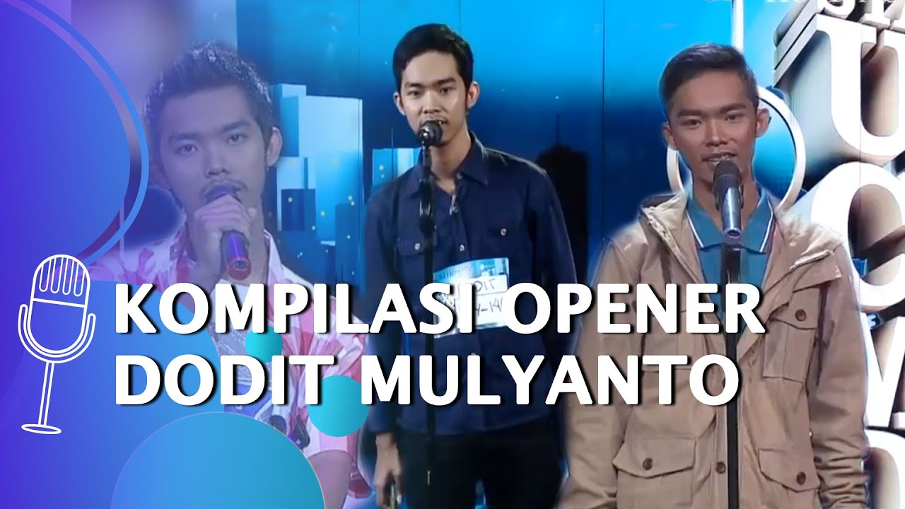 PECAH!!! Kompilasi Opening Stand Up Comedy Dodit Mulyanto Bikin Ngakak ...