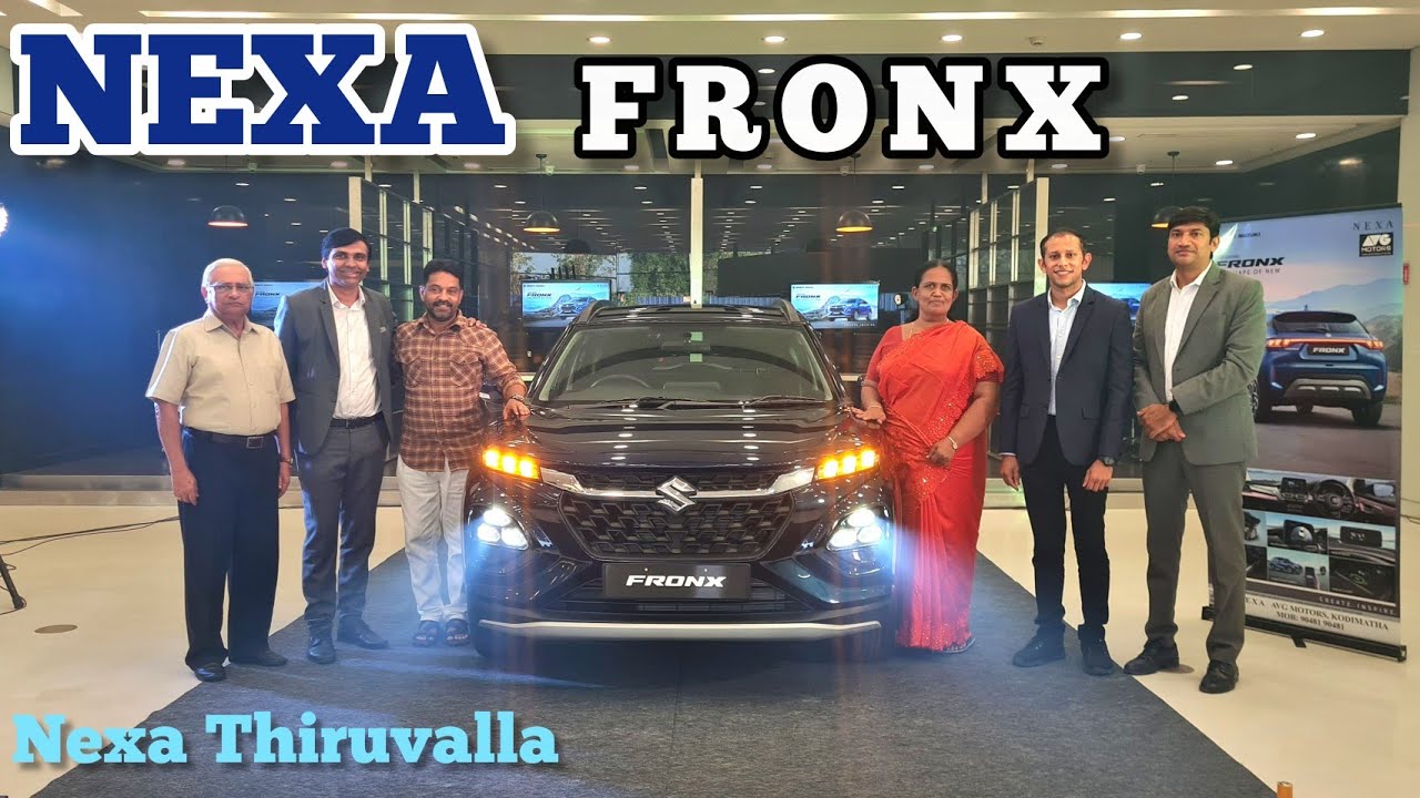 Maruti Suzuki FRONX launch at Nexa Thiruvalla #maruthi #frozen #nexa # ...