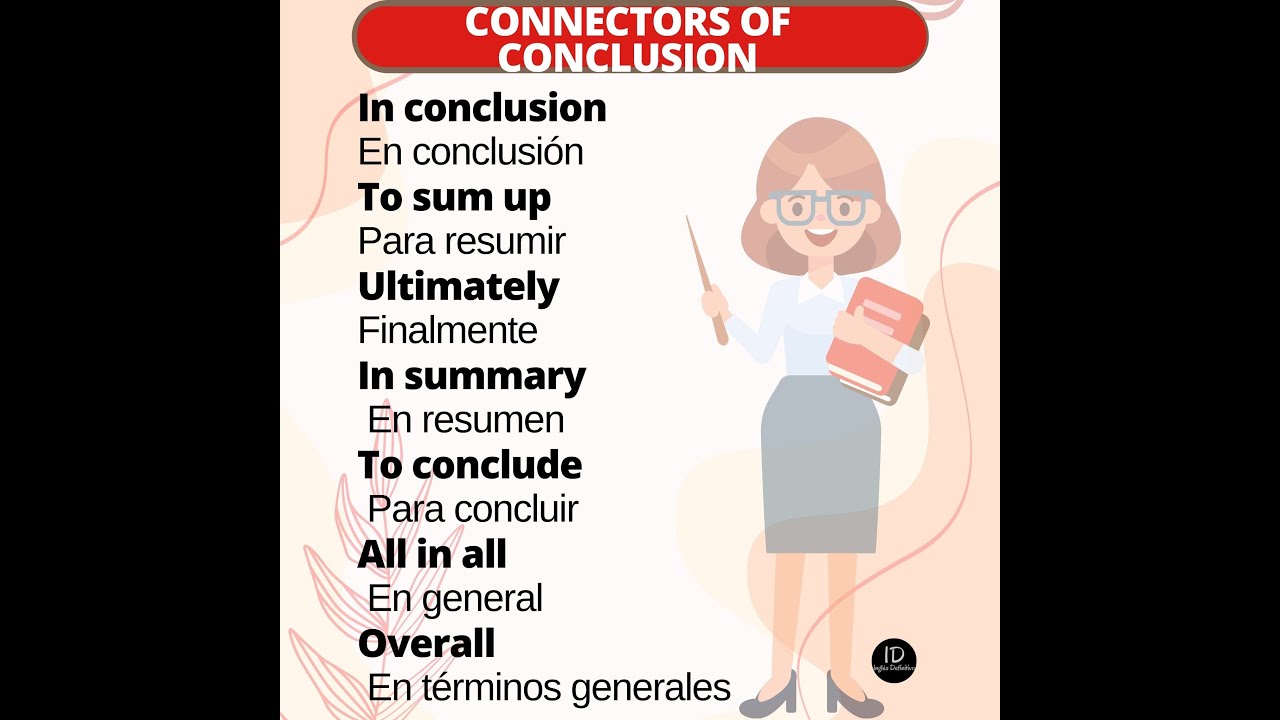 Connectors of conclusion - YouTube